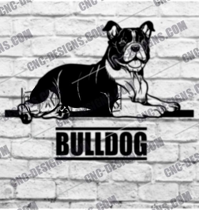 Bulldog DXF Files | Download Cut Ready Designs